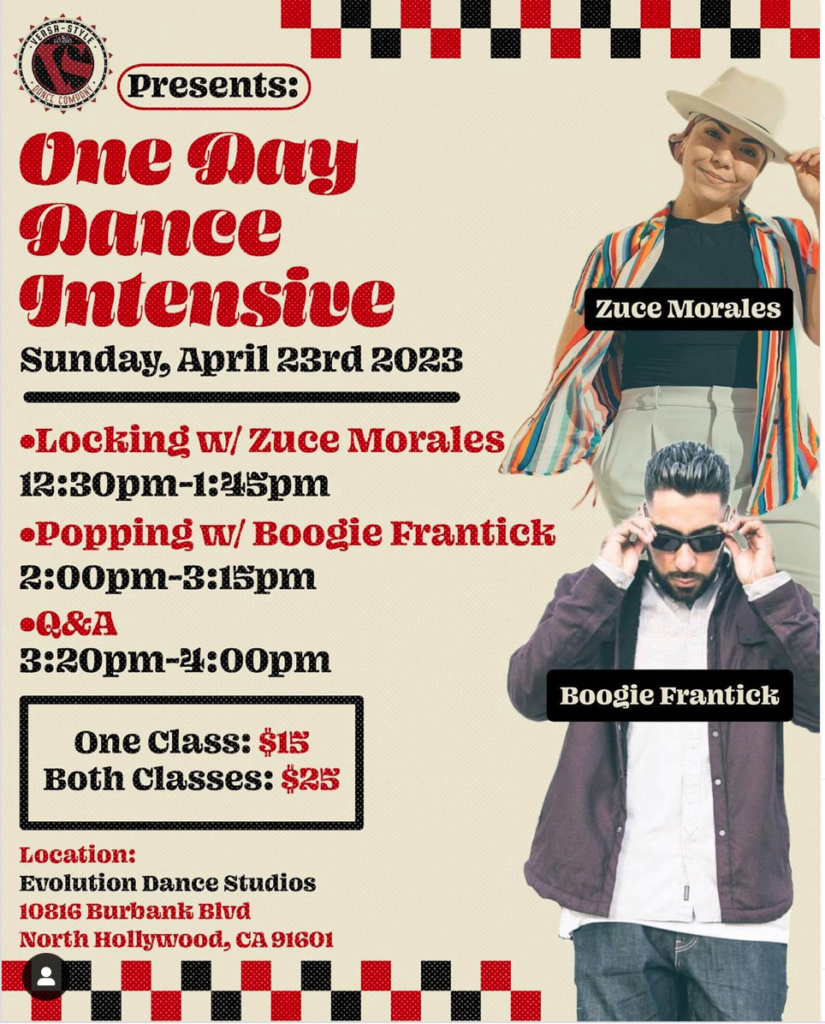 Versa-Style One Day Dance Intensive - Dance Resource Center